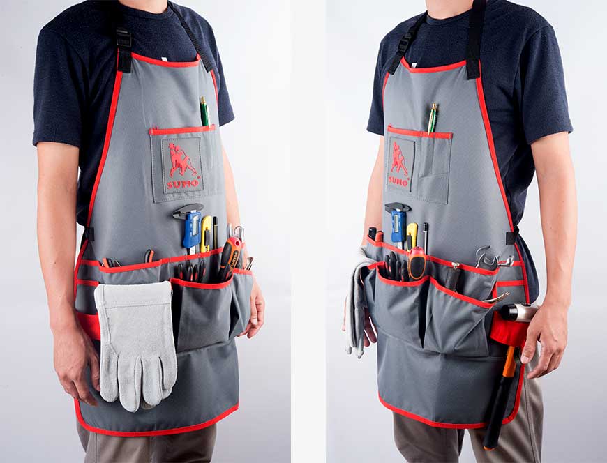 ชุดผ้ากันเปื้อนใส่เครื่องมือ รุ่น AP-7255 SUMO